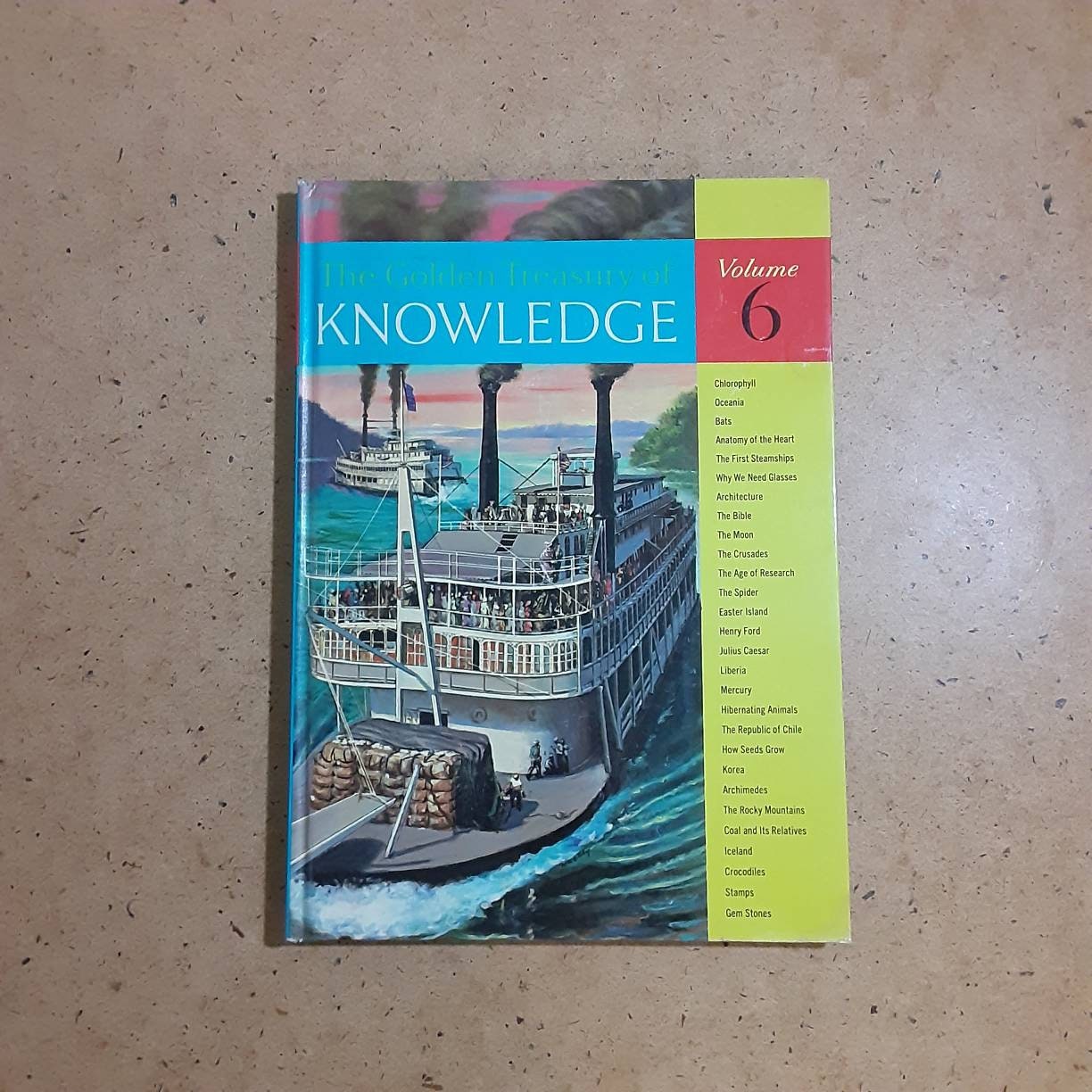 1961 the Golden Treasury of Knowledge Vintage Texts for Retro | Etsy