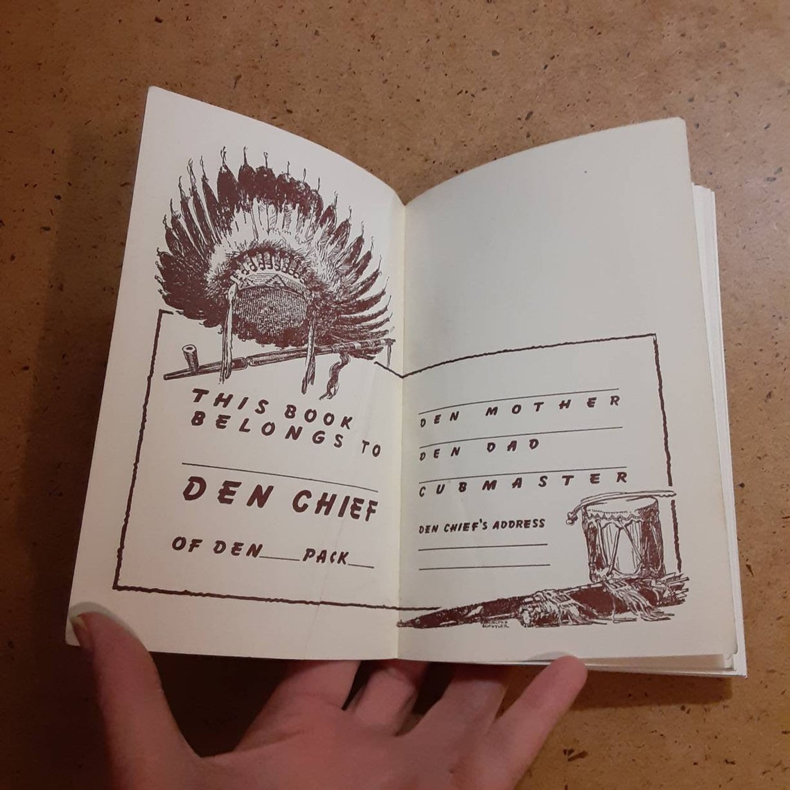 1957 Boy Scouts of America Den Chief's Denbook guide to | Etsy