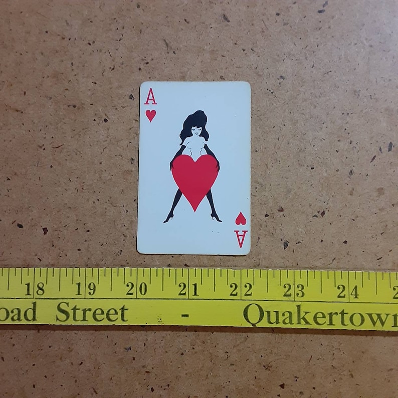 NSFW 10 Vintage Erotic Playing Cards for Collecting Crafting - Etsy