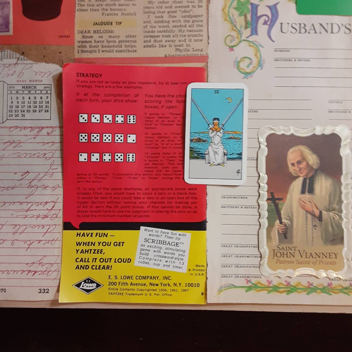 38 vintage paper ephemera items from the 1940s 1980s for | Etsy