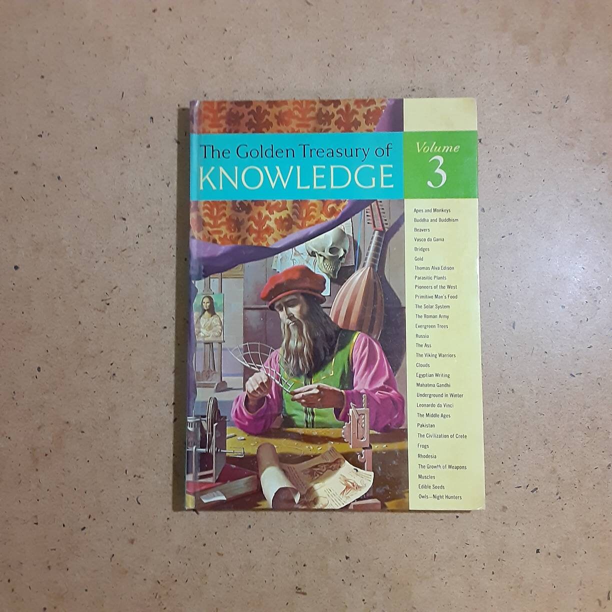 1961 the Golden Treasury of Knowledge Vintage Texts for Retro | Etsy