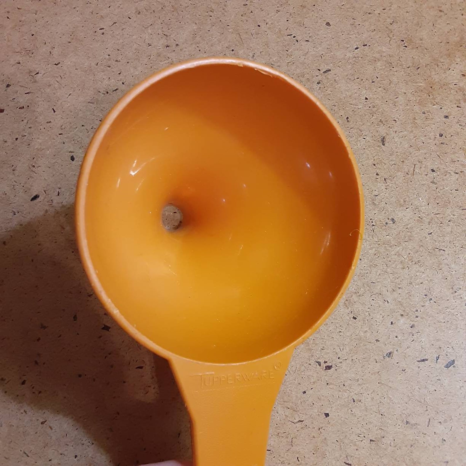 Vintage Orange Tupperware Funnel for Cooking Baking Use, 1970s Retro ...