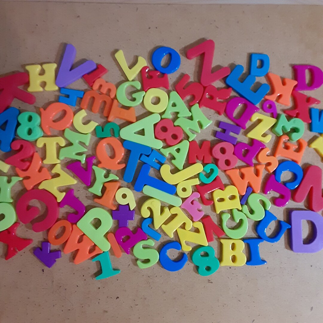 Magnet Letters & Numbers for Educational or Artistic Use Big - Etsy