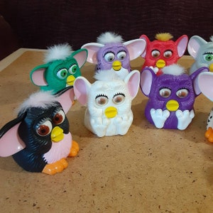 1998 Furby Toy From a Mcdonald's Happy Meal, Vintage Collectible Fast ...