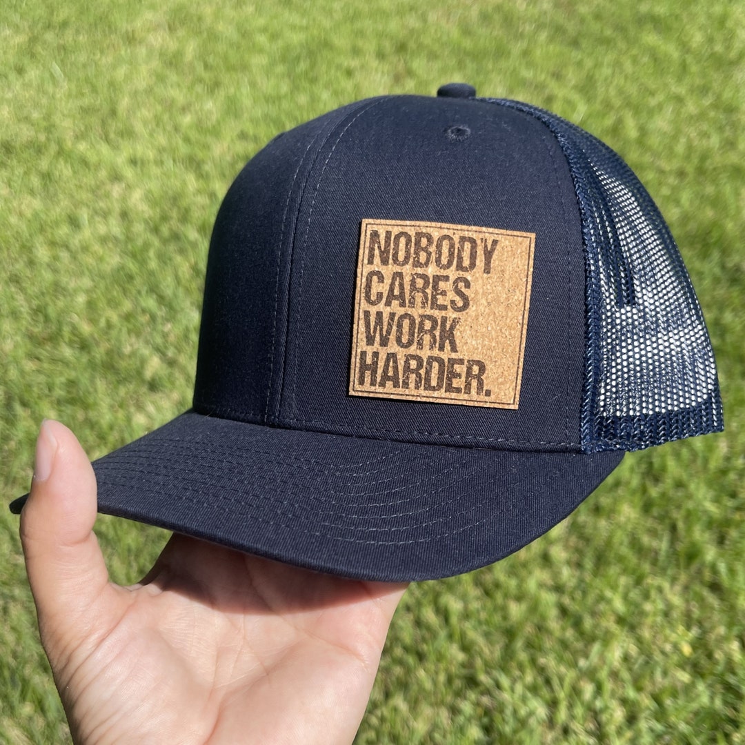 Nobody Cares Work Harder|adult/teen | Custom Adult Snapback Hat ...