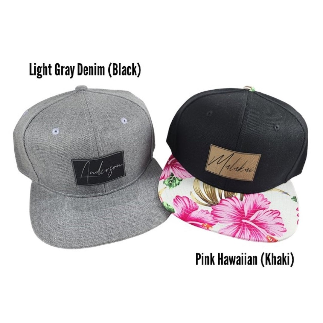 Signature Cursive | Adult/teen | Custom Adult Snapback Hat ...