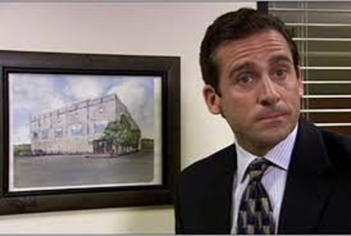 The Office Painting Pam's Painting Replica of the Office - Etsy Canada