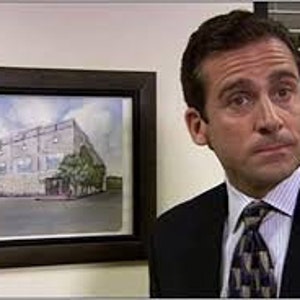 The Office Painting, Pam's Painting Replica of the Office, Watercolour ...