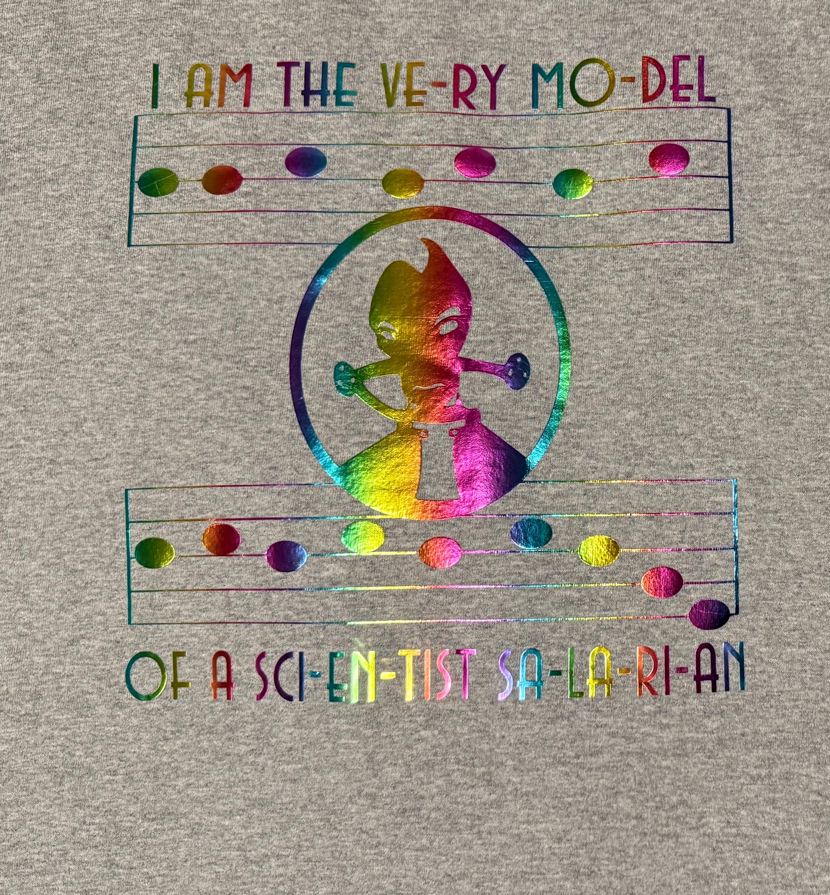 The Very Model of a Scientist Salarian T-shirt - Etsy