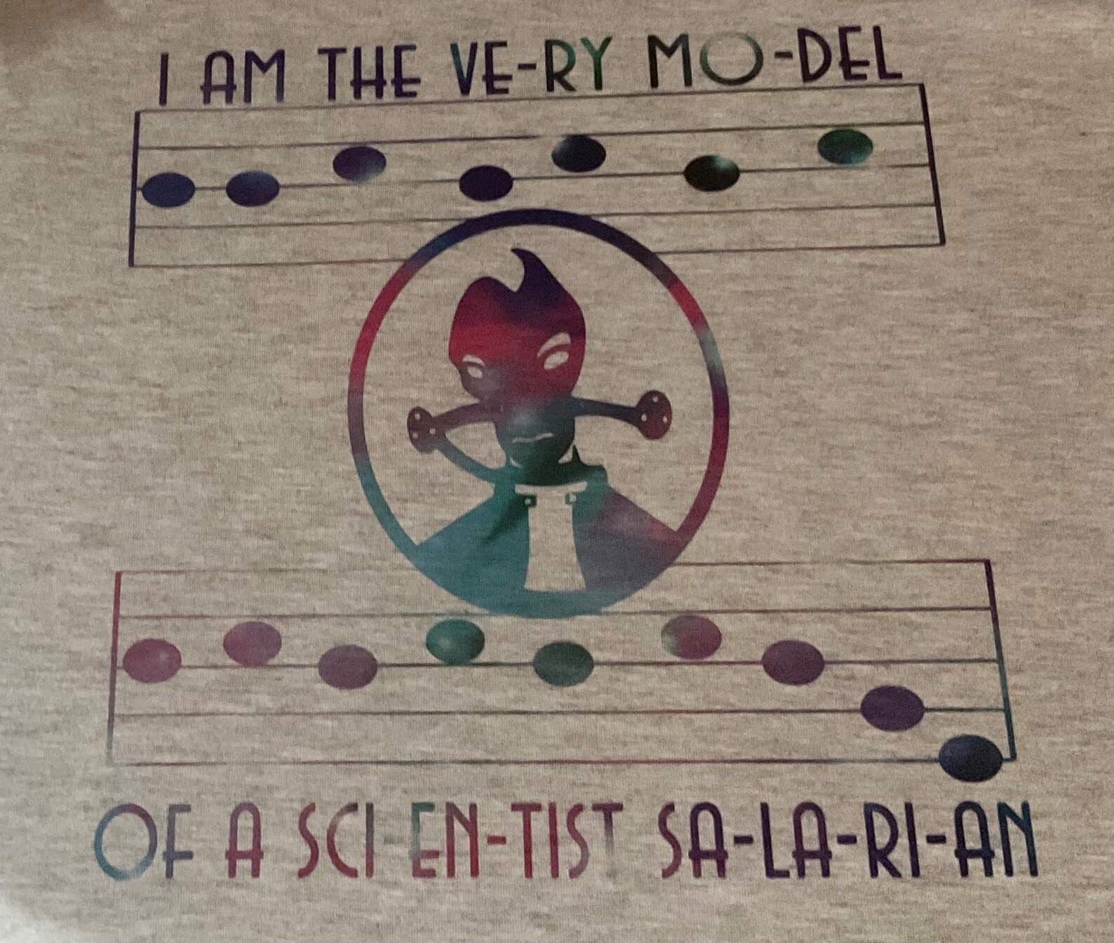 The Very Model of a Scientist Salarian T-shirt - Etsy