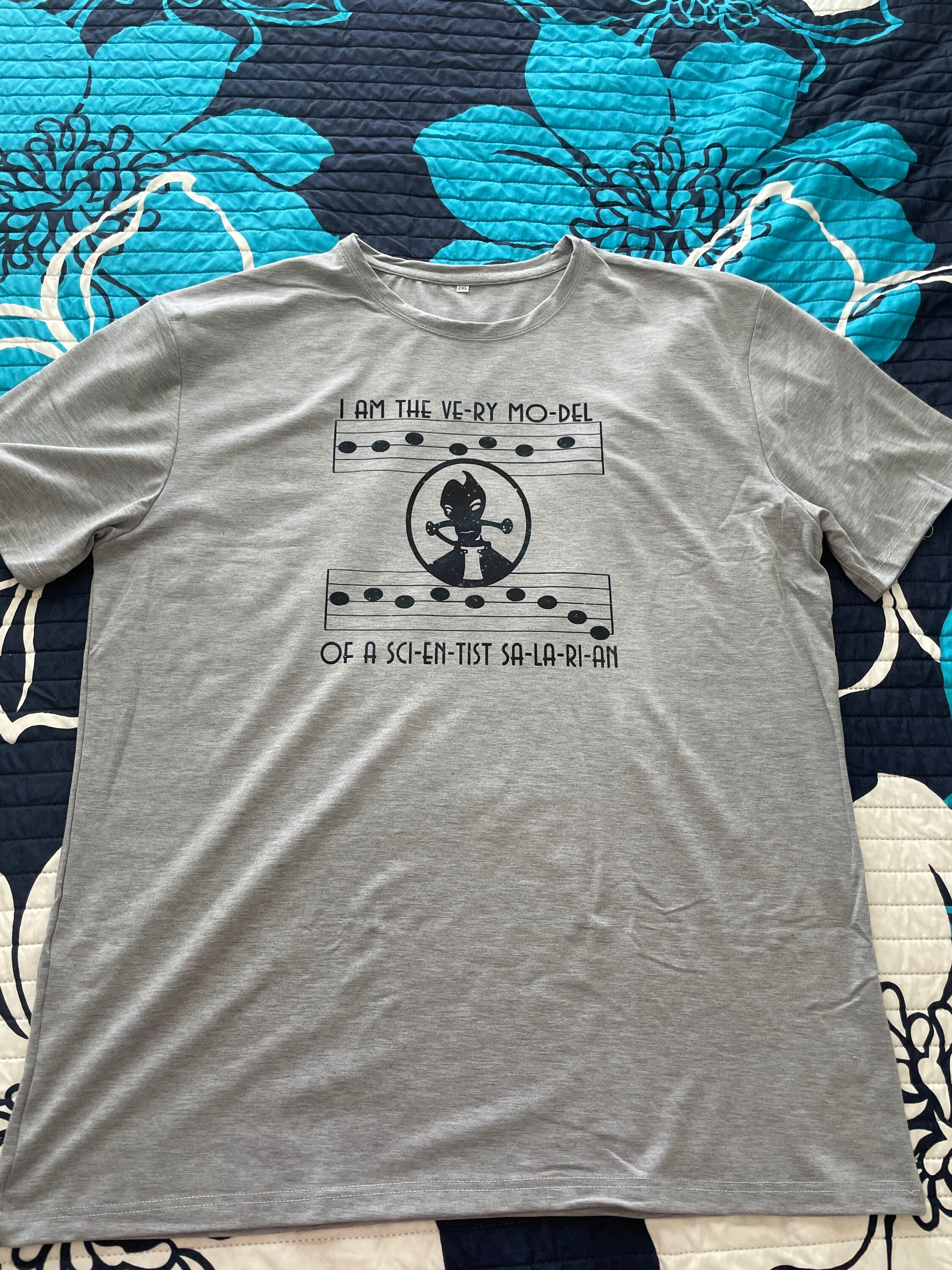 The Very Model of a Scientist Salarian T-shirt | Etsy