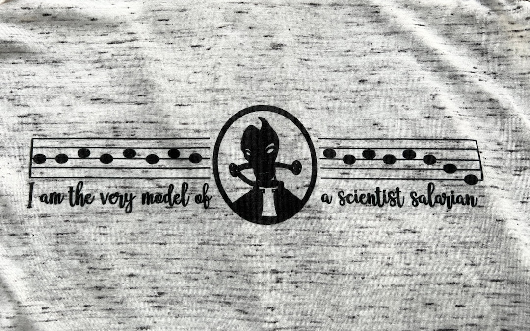 The Very Model of a Scientist Salarian T-shirt/tank - Etsy