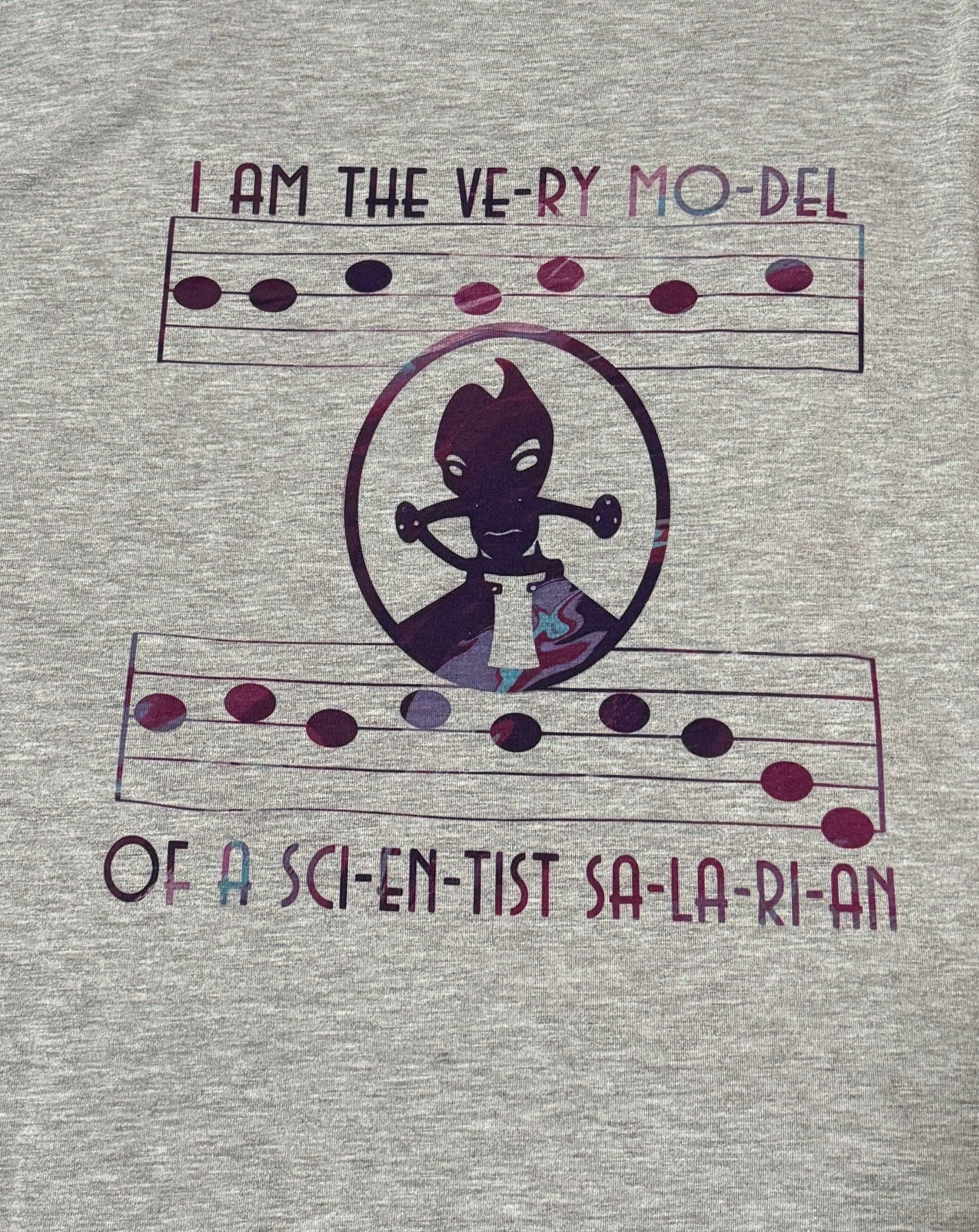 The Very Model of a Scientist Salarian T-shirt - Etsy