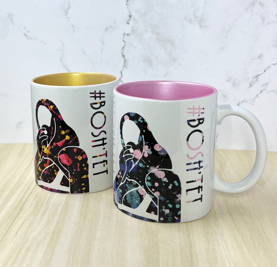 11oz Glitter Tali Coffee Mug - Etsy