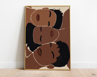 Black Men Poster - Etsy