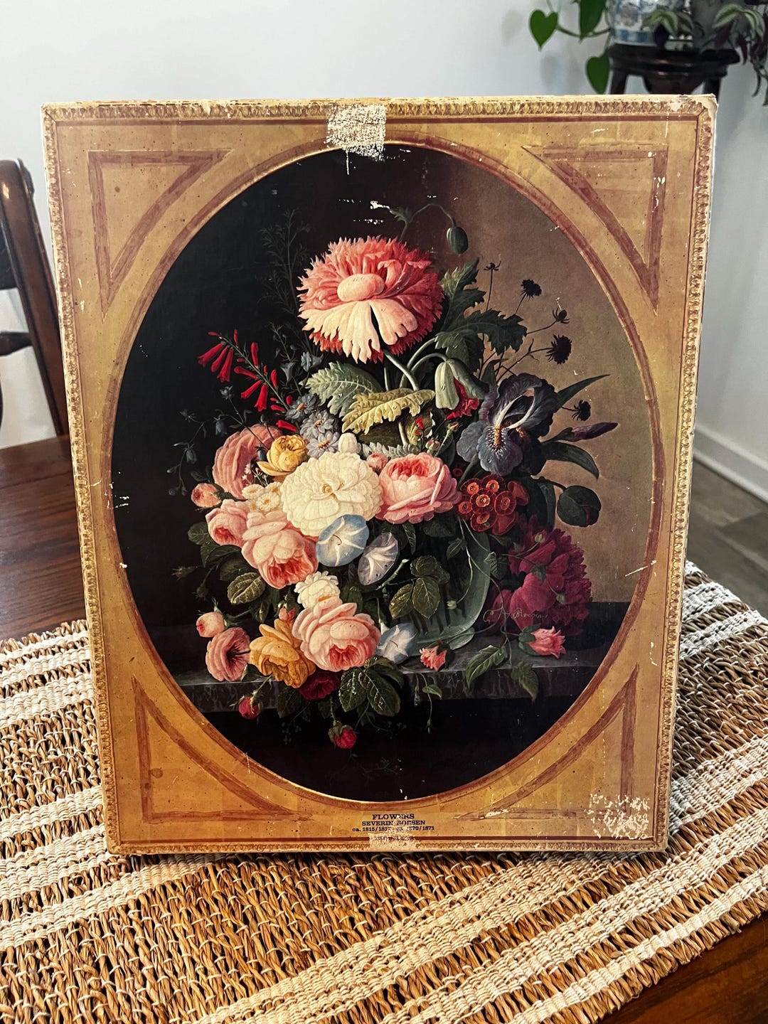 Vintage Floral 500 Piece Puzzle, Vintage Floral Puzzles, Floral Puzzles ...