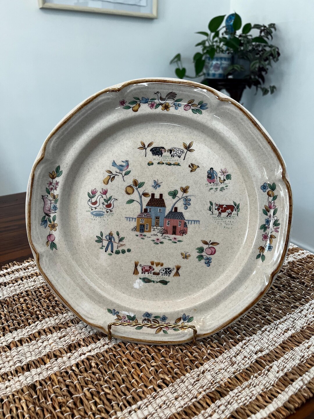Vintage International Heartland Farm Dinner Plates, Heartland Dinner ...