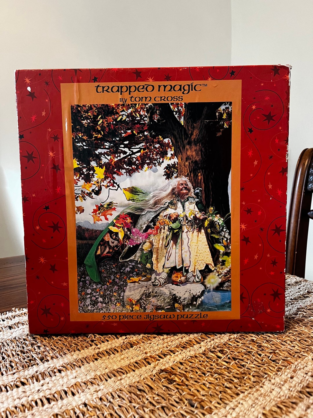 Vintage 550 Piece Trapped Magic Puzzle, Vintage Magic Puzzle, Witch ...