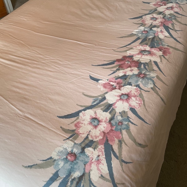 Pink Floral Sheet Set - Etsy