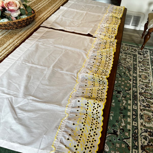 Yellow Valance - Etsy