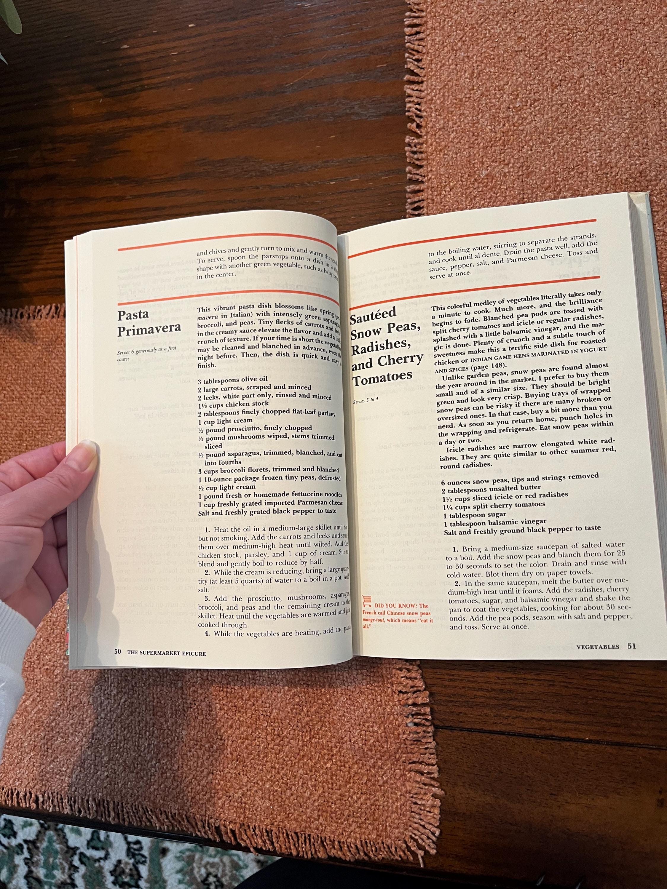 Vintage Supermarket Epicure Cookbook, Supermarket Epicure, Vintage ...