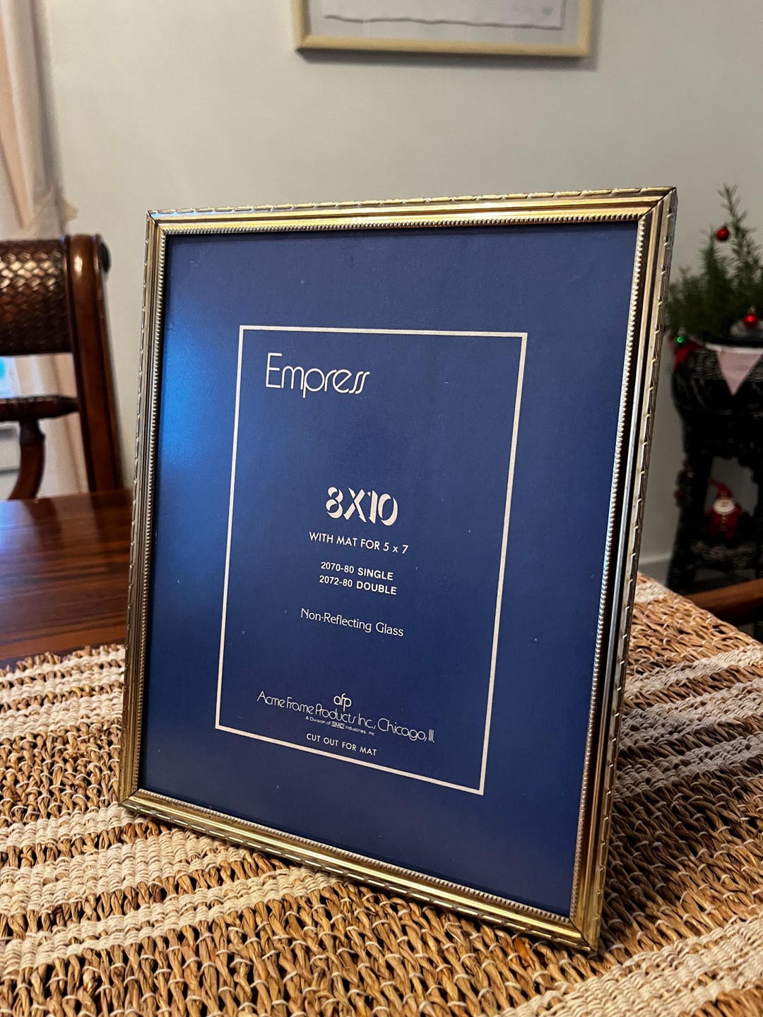 Vintage Ornate 8x10 Gold Metal Photo Frame, Vintage Gold Ornate Photo ...