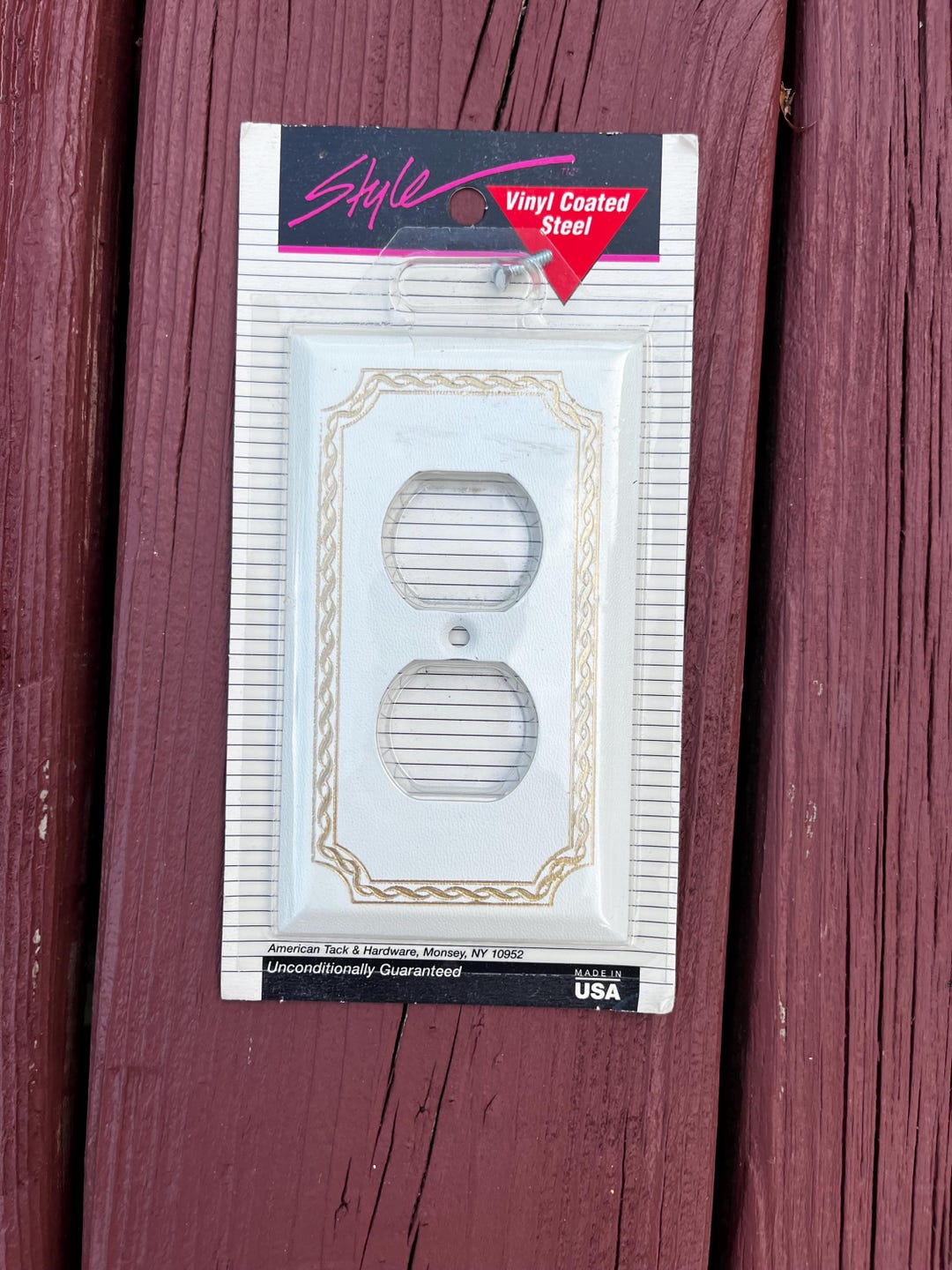 Vintage White Switch Plate, Vintage Switch Plates, White Switch Plate ...