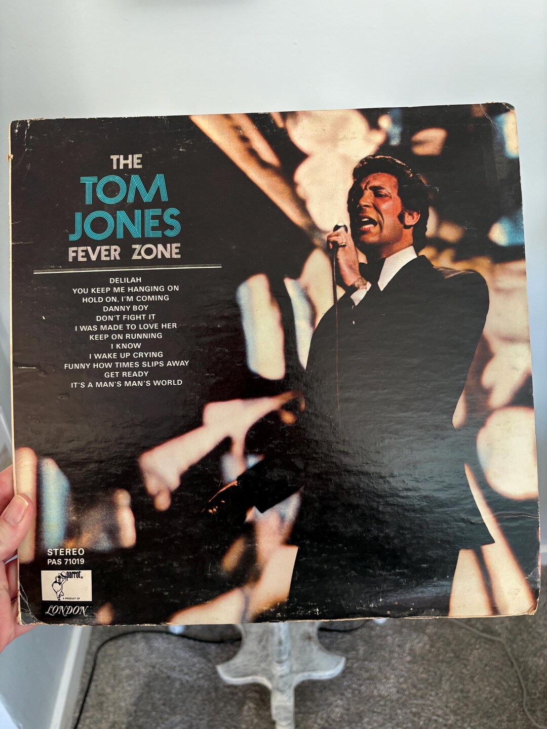 Vintage the Tom Jones Fever Zone Vinyl, Tom Jones, Tom Jones Vinyl. - Etsy