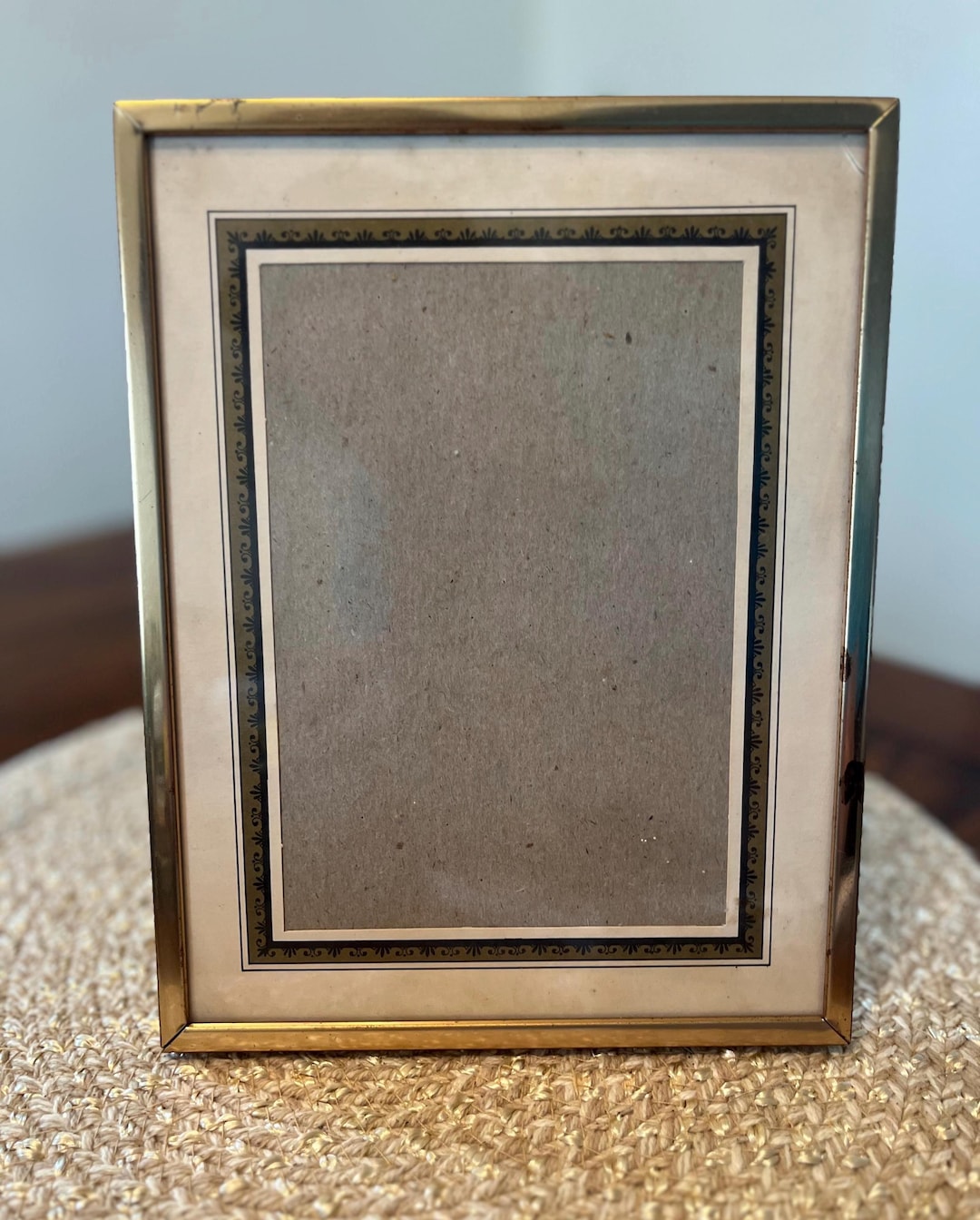 Vintage 5x7 Ornate Gold Metal Picture Frame ,vintage 5x7 Picture Frames ...