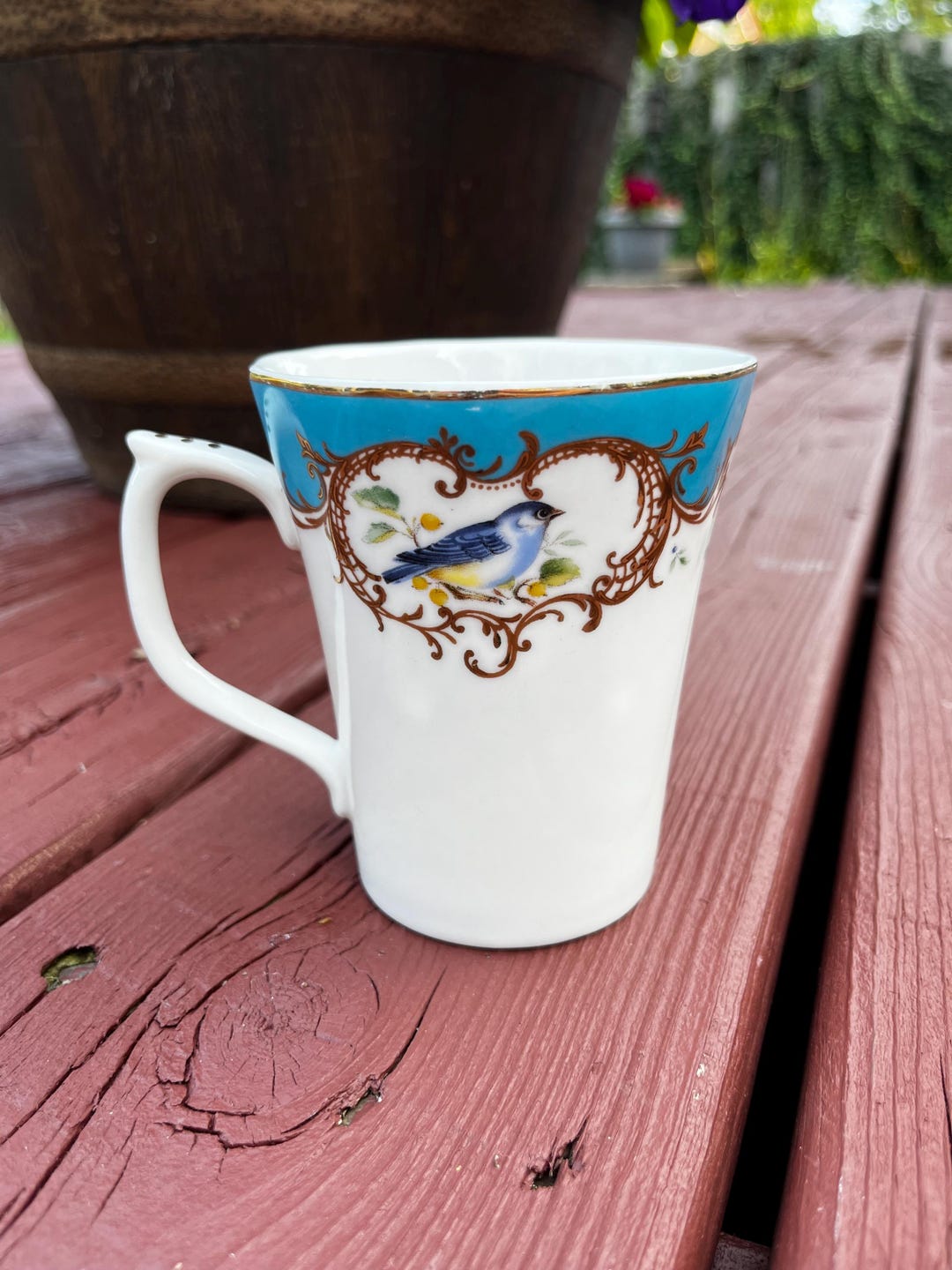 Grace Teaware Porcelain Coffee Mug, Grace Teaware, Grace Tea Ware Blue ...