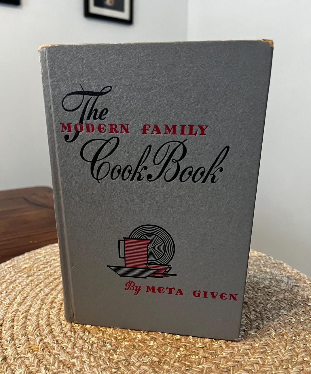 Vintage Modern Family Cookbook, Vintage Cookbooks, Cookbooks, Gray ...