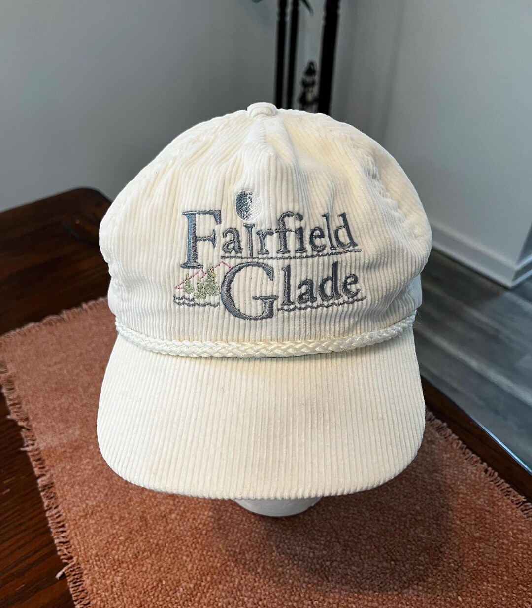 Vintage White Corduroy Golf Hat, Vintage White Golf Hat, Golf Hats ...