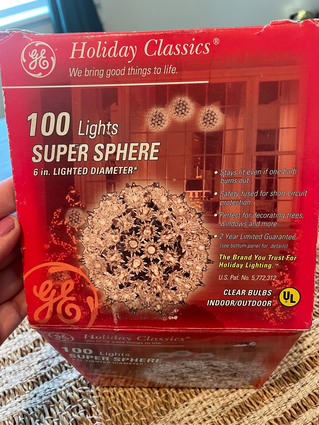 Vintage GE Super Sphere White, White Super Sphere, Super Sphere ...