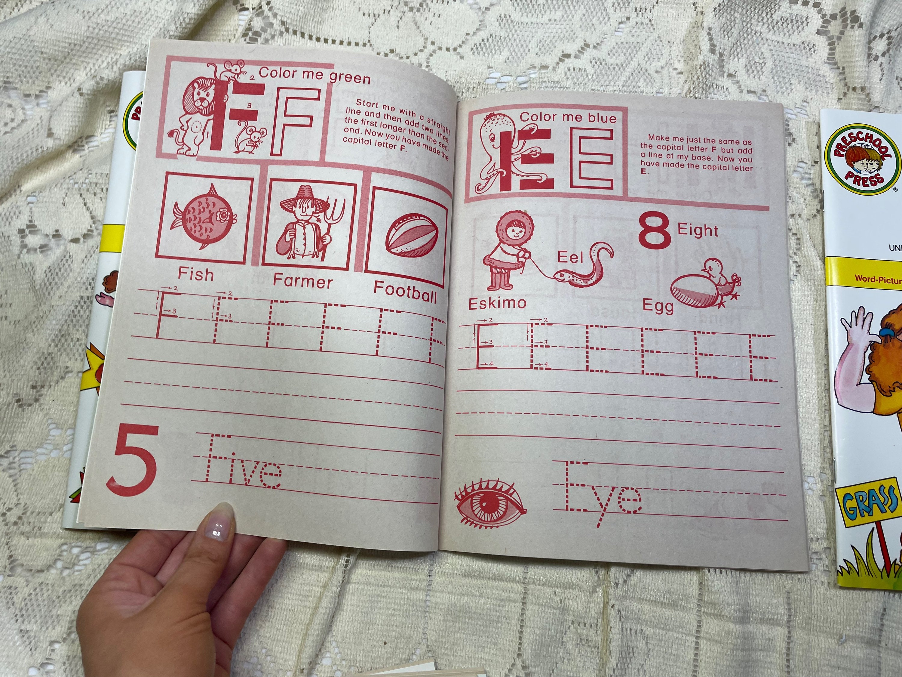 Vintage Preschool Press Workbooks Vintage Preschool | Etsy