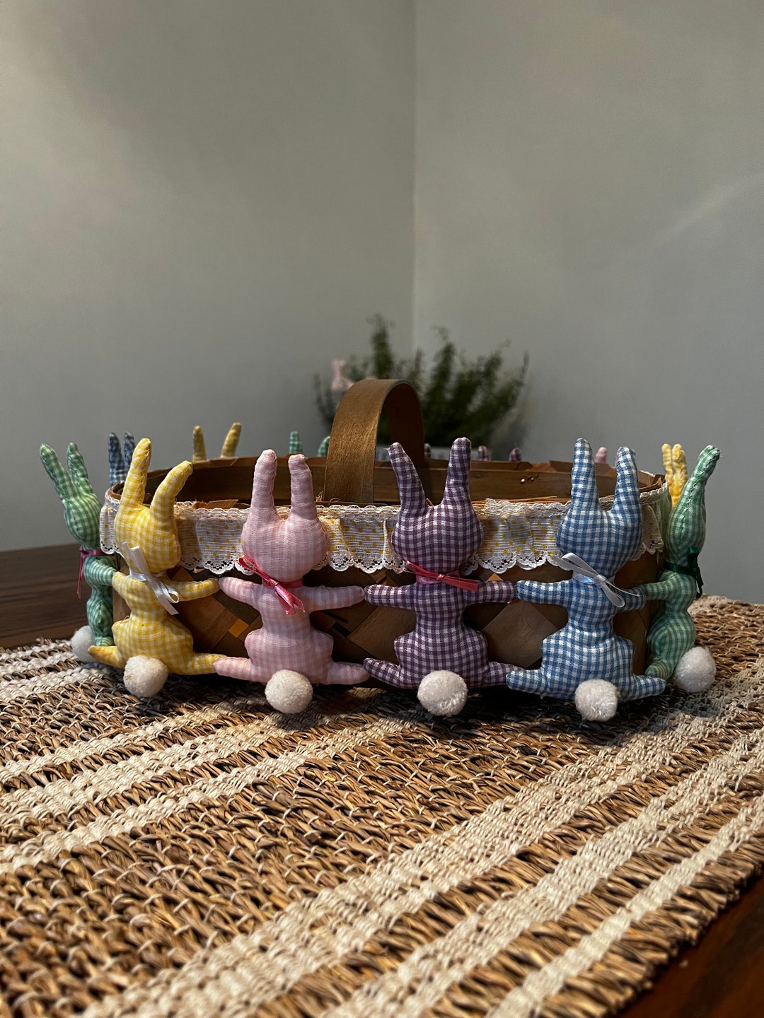 Vintage Easter Baskets, Easter Baskets, Vintage Easter Decor, Easter ...