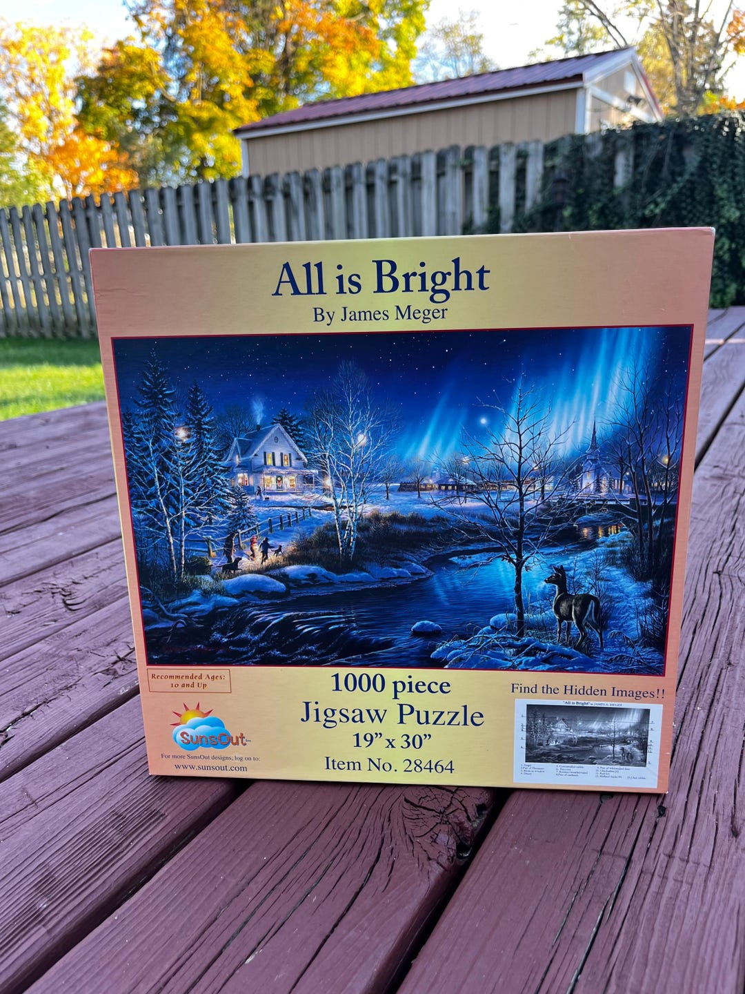 Vintage Winter 1000 Piece Puzzle, Vintage Christmas Puzzles, Vintage ...