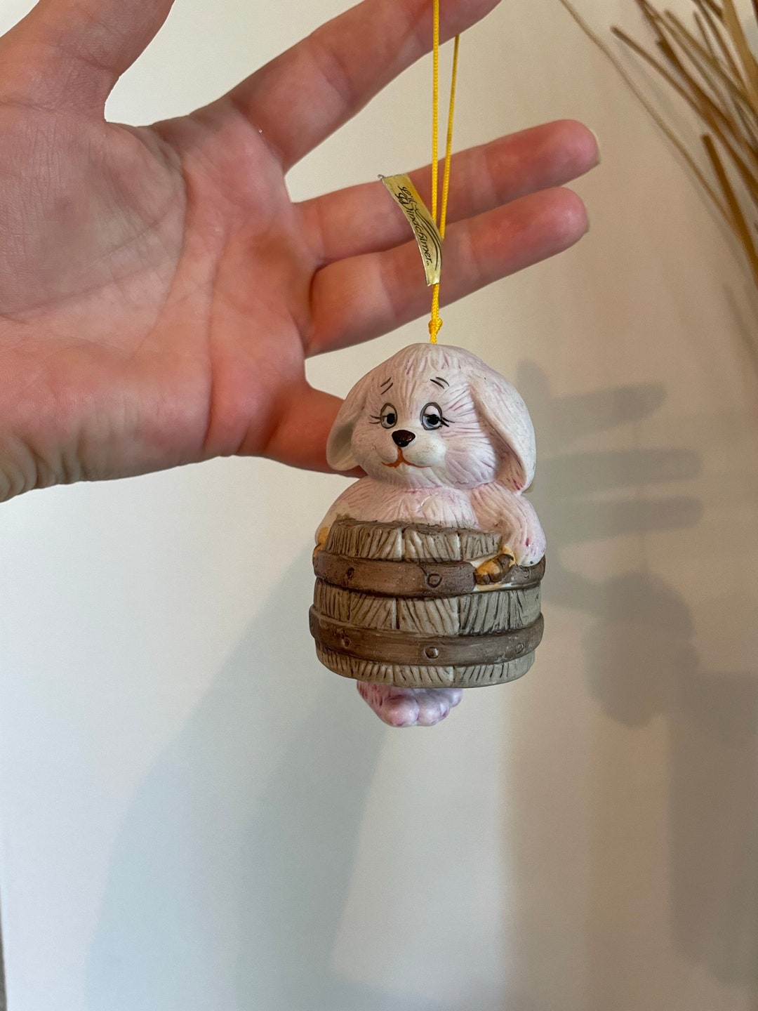 Vintage Jasco Bunny Lil Windchimer, Bunny Ornaments, Vintage Bunny ...