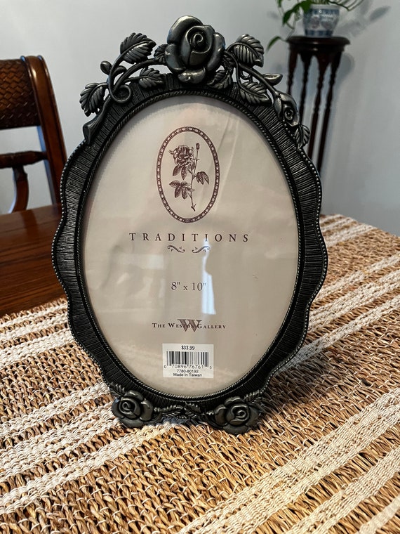 Vintage 8x10 Ornate Silver Rose Photo Frame Vintage 8x10 Photo Frames 8x10 Photo Frames Oval 8x10 Frames 8x10 Picture Frames. Etsy UK