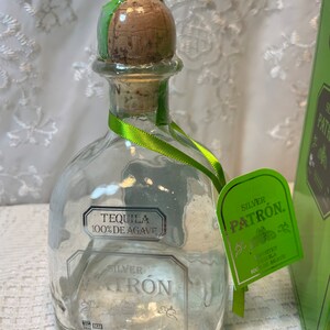 Empty Pint Patron Bottle, Empty Patron Bottle, Patron, Pint Bottles. - Etsy