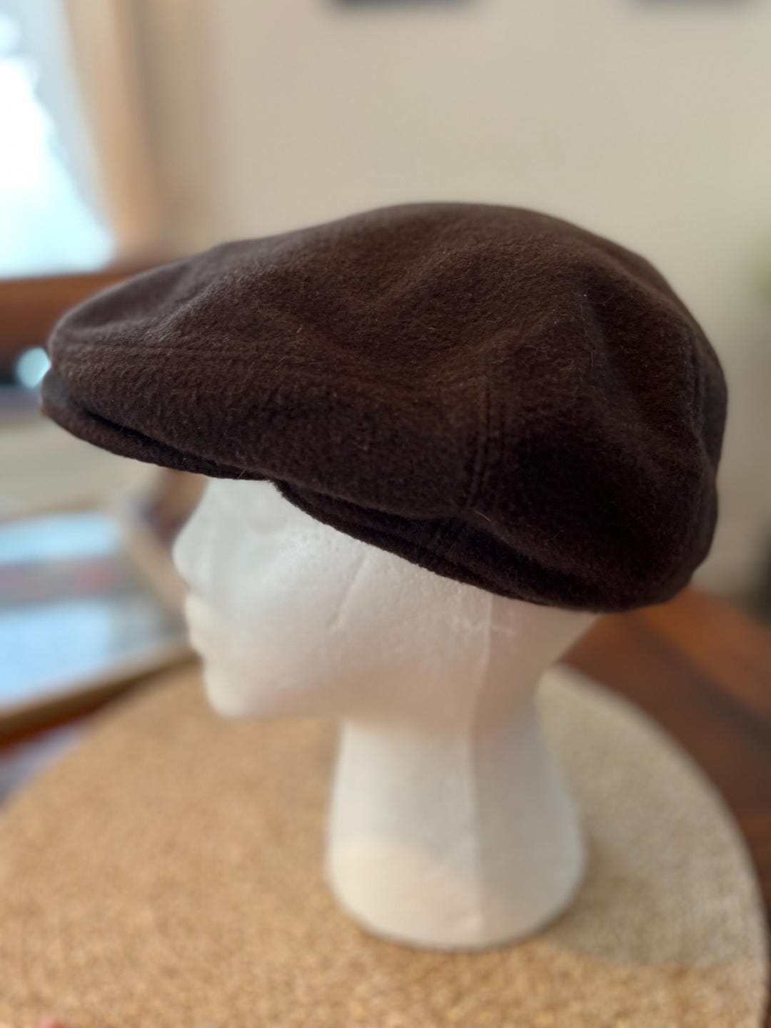 Vintage Kent Brown Wool Newsboy Cabbie Hat, Vintage Wool Hats, Mens Wool Hats, Wool Cabbie Hats ...