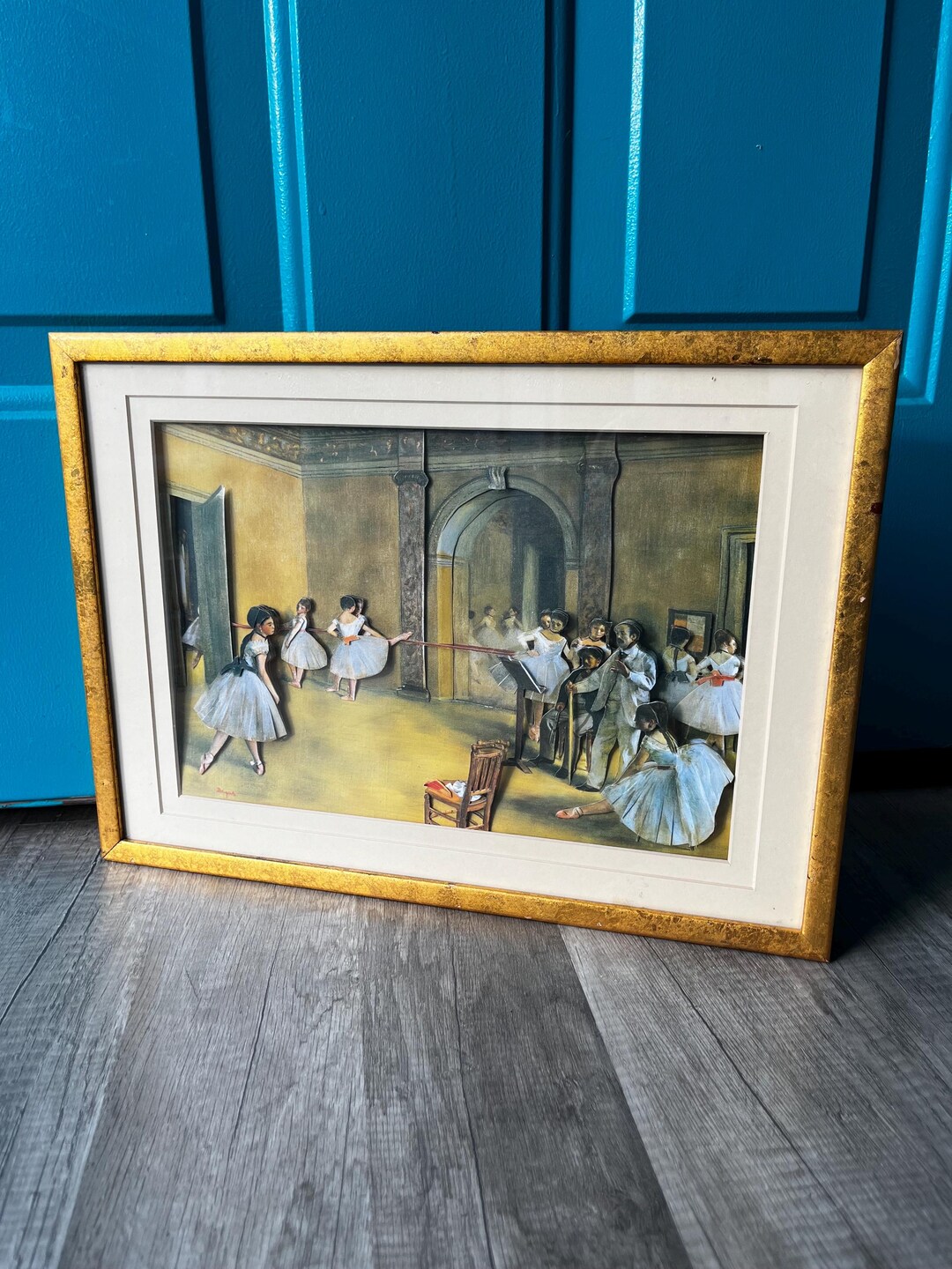 Vintage Ballet 3-D Wall Art, Ballet Wall Decor, Vintage Ballet Decor ...