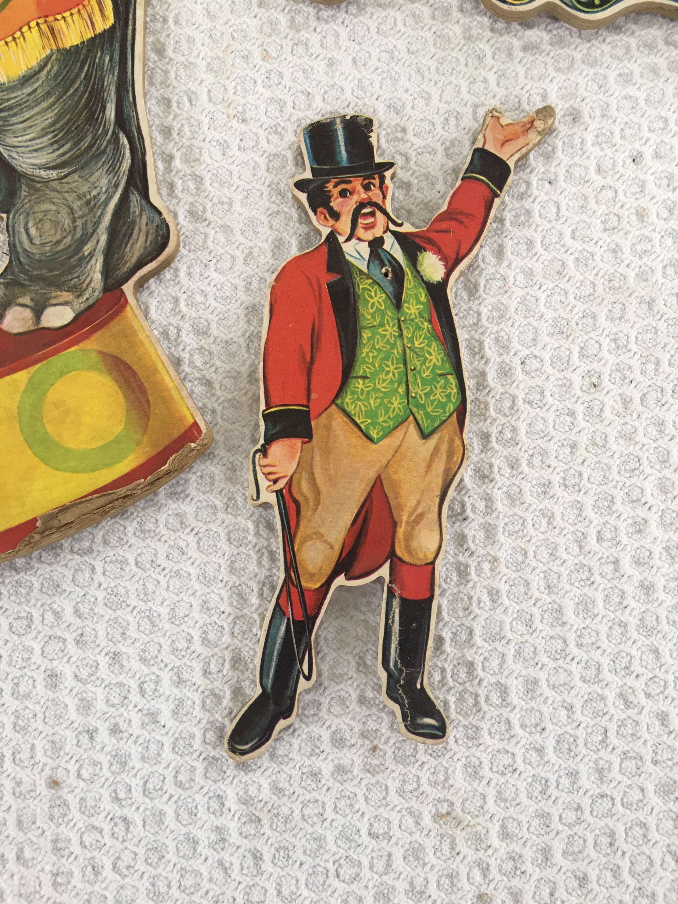 Retro Circus Cardboard Collectibles Retro Circus Decor - Etsy