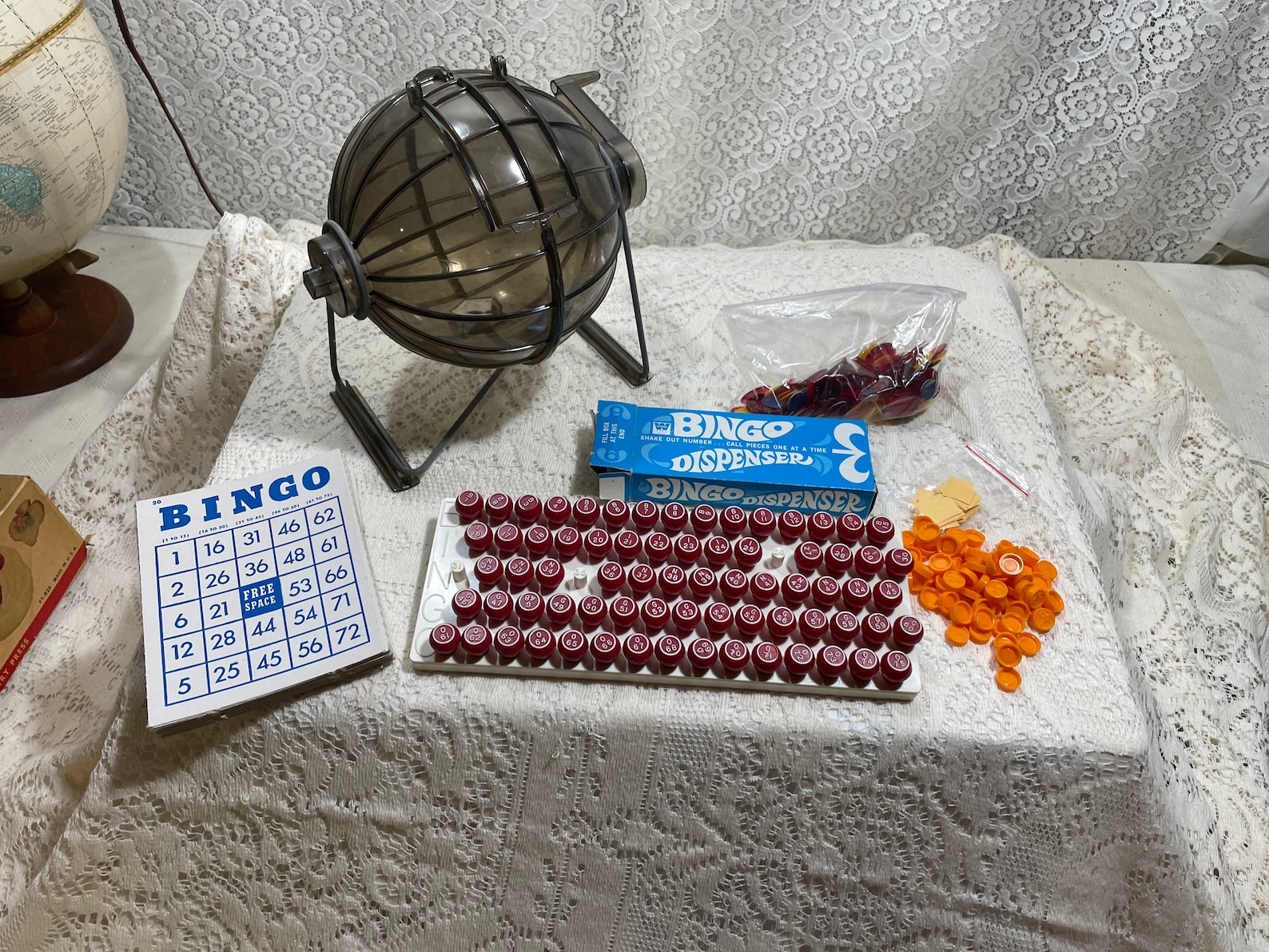 Vintage Bingo Wheel Set Vintage Bingo Bingo Vintage Bingo - Etsy