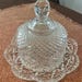 Vintage Avon Glass Round Butter Dish, Avon Butter Dish, Round Butter ...