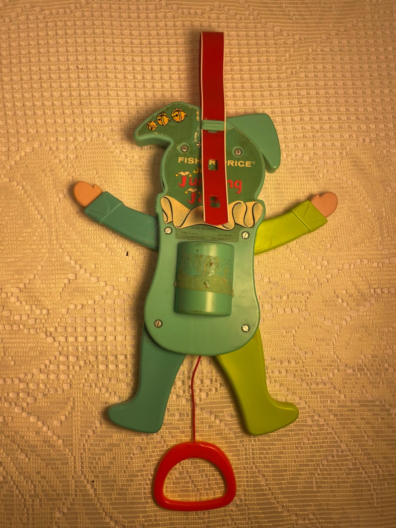 Vintage Fisher Price Jolly Jumping Jack Crib Toy Vintage Crib - Etsy