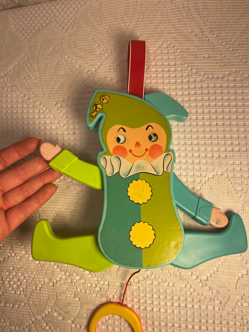 Vintage Fisher Price Jolly Jumping Jack Crib Toy Vintage Crib - Etsy