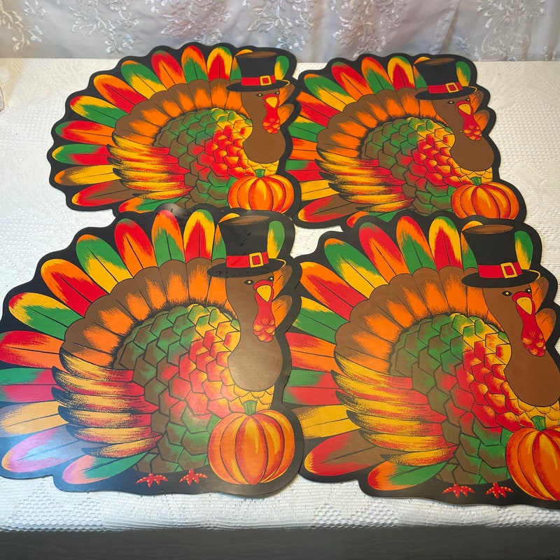 Turkey Placemats - Etsy