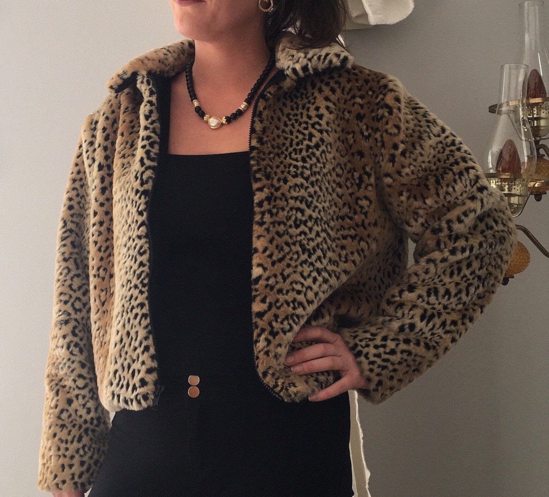 Vintage Painted Pony Cheetah Womens Winter Coat, Painted Pony Jackets ...