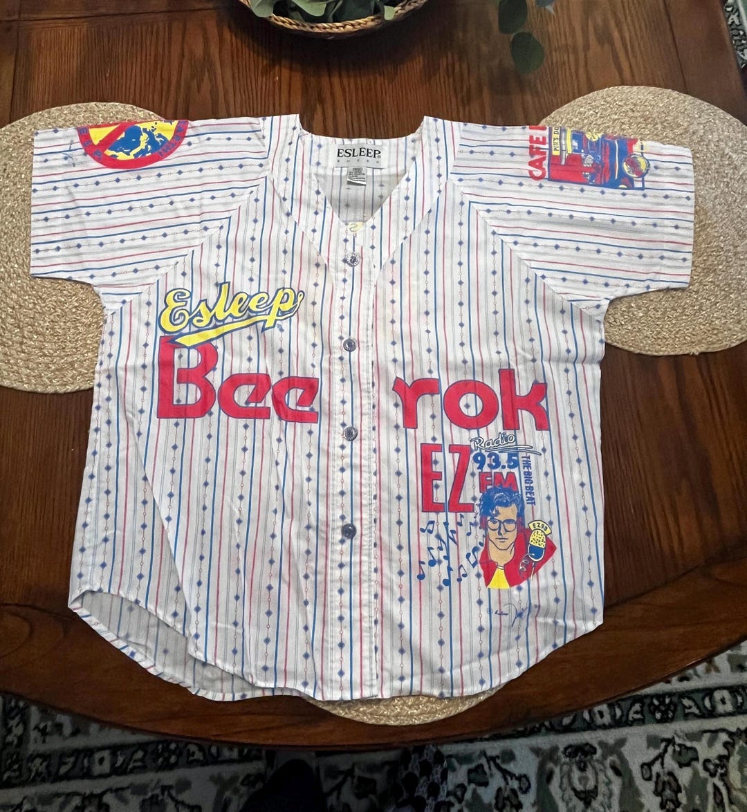 Vintage Esleep Radio Rock Button up Pajamas, Vintage Pajamas, Esleep ...