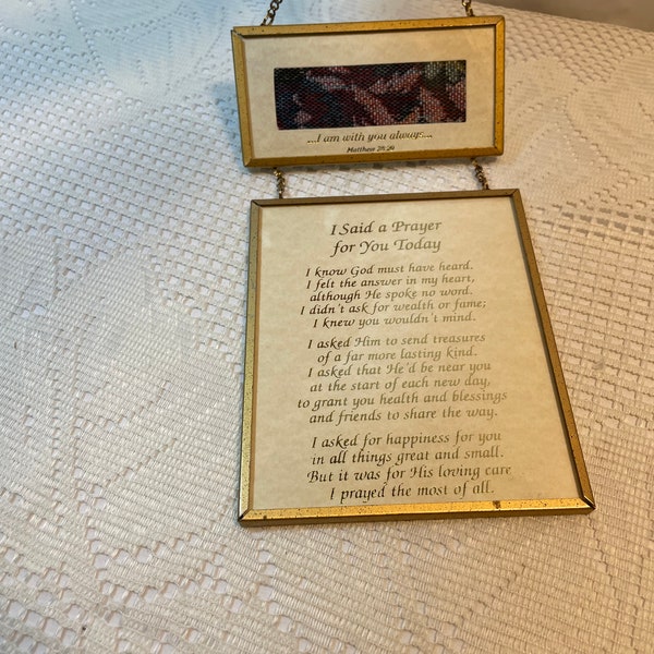 Framed Prayer - Etsy